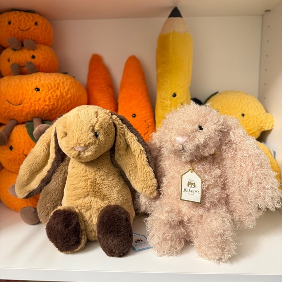 Jellycat | Toys | Jellycat Bundle 2 Bashful Patchwork Bunny Luxe Bunny ...